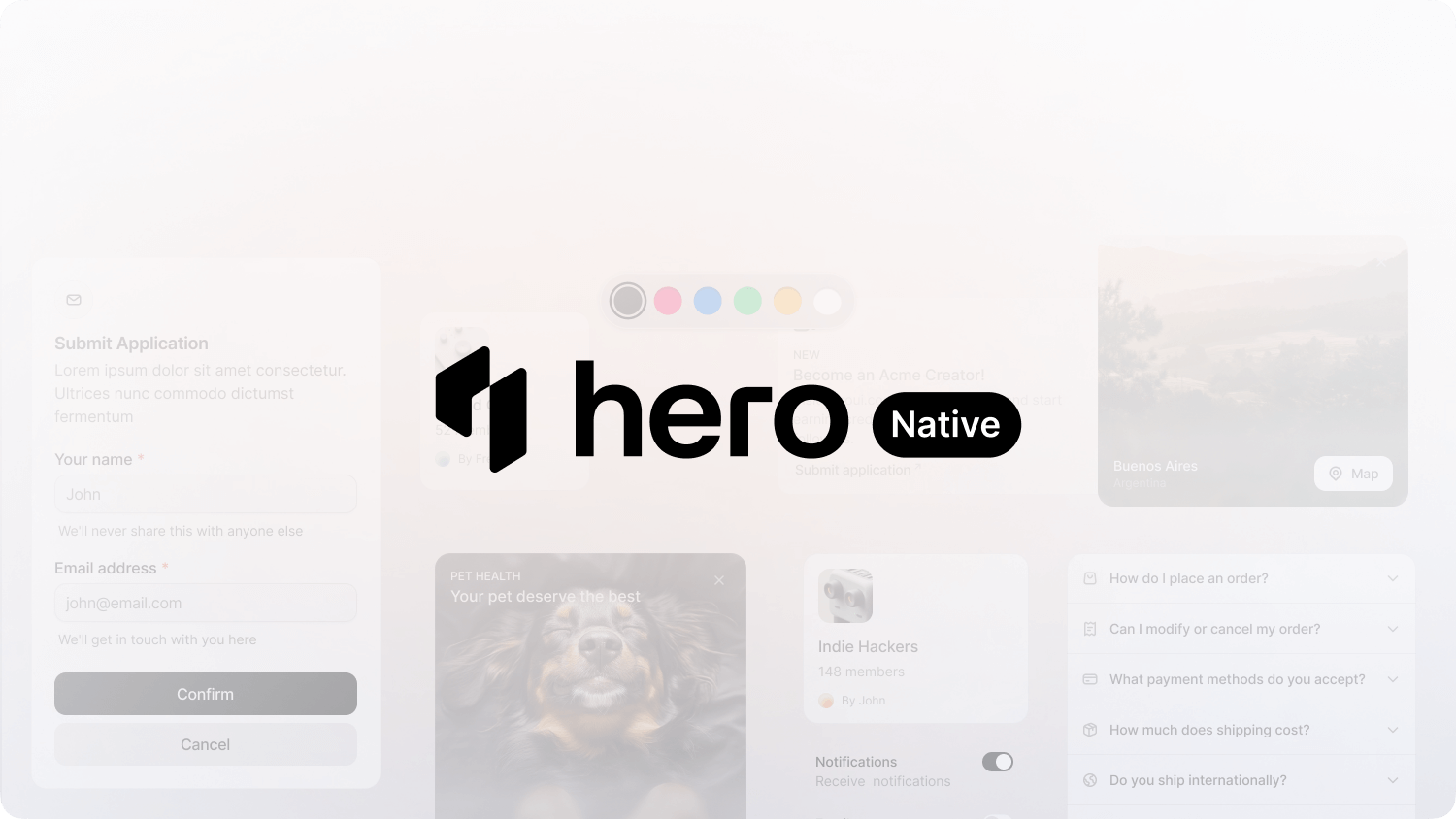 GitHub - heroui-inc/heroui-native: 📱Beautiful, fast and modern React Native UI library